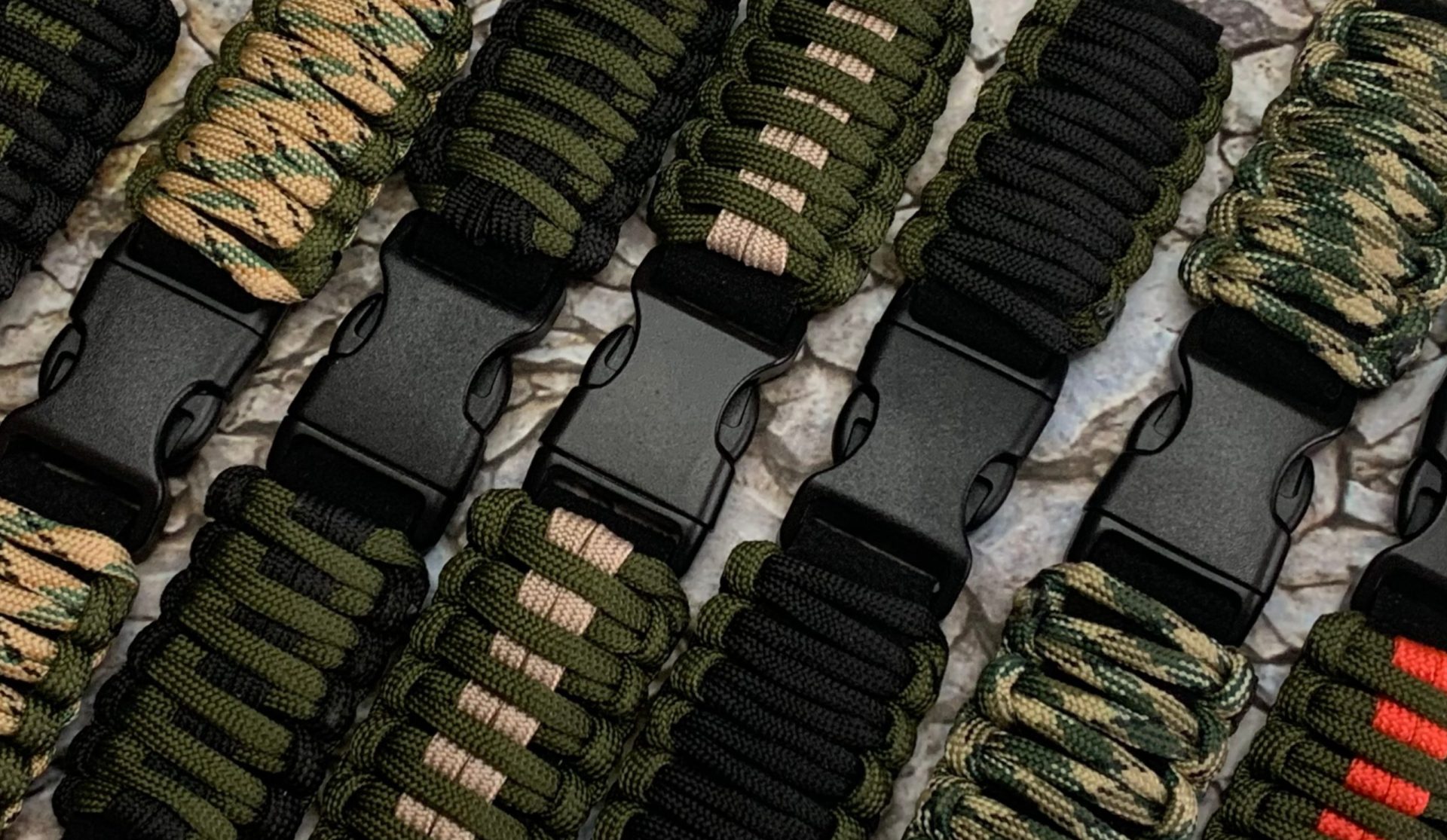 Shop Adjustable Paracord Survival Watch Bands Casio Most Brands