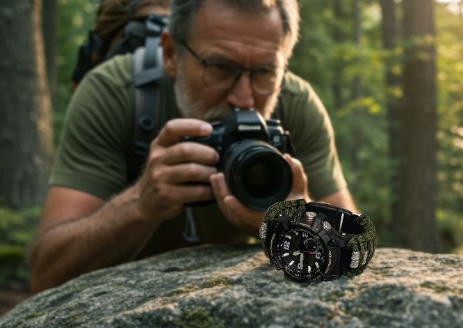 Casio G-Shock Adjustable Paracord Survival Watch Bands
