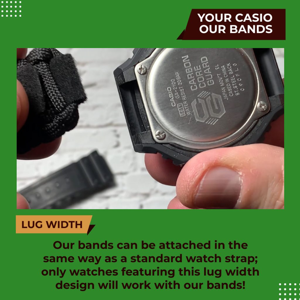 USA Survival Paracord World - How to Buy a Band for Your Casio